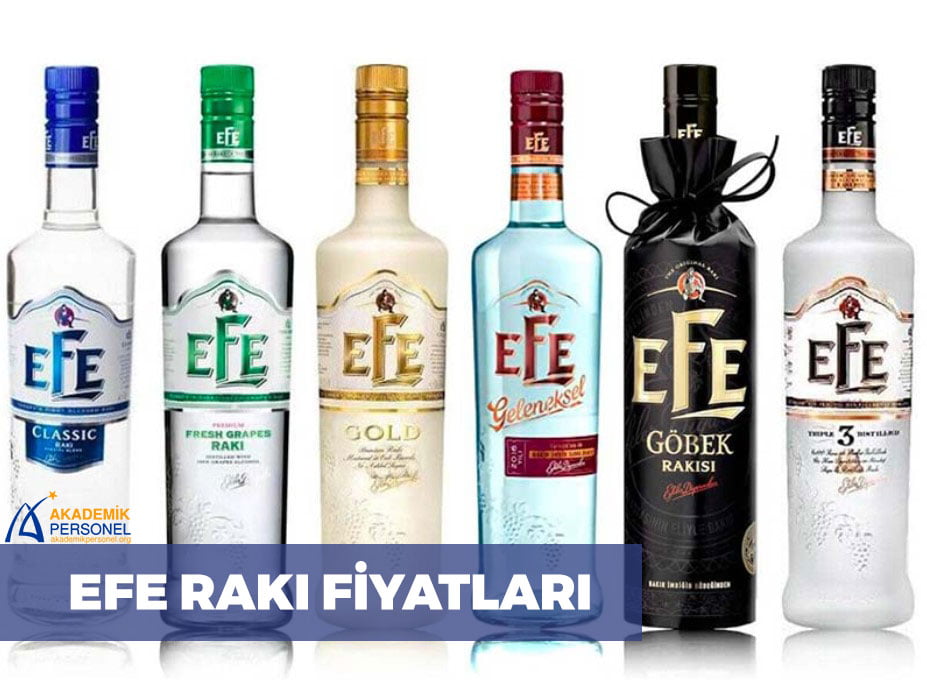 Rakı Fiyatları 2024 | YENİ LİSTE! Yeni Rakı, Tekirdağ, Efe