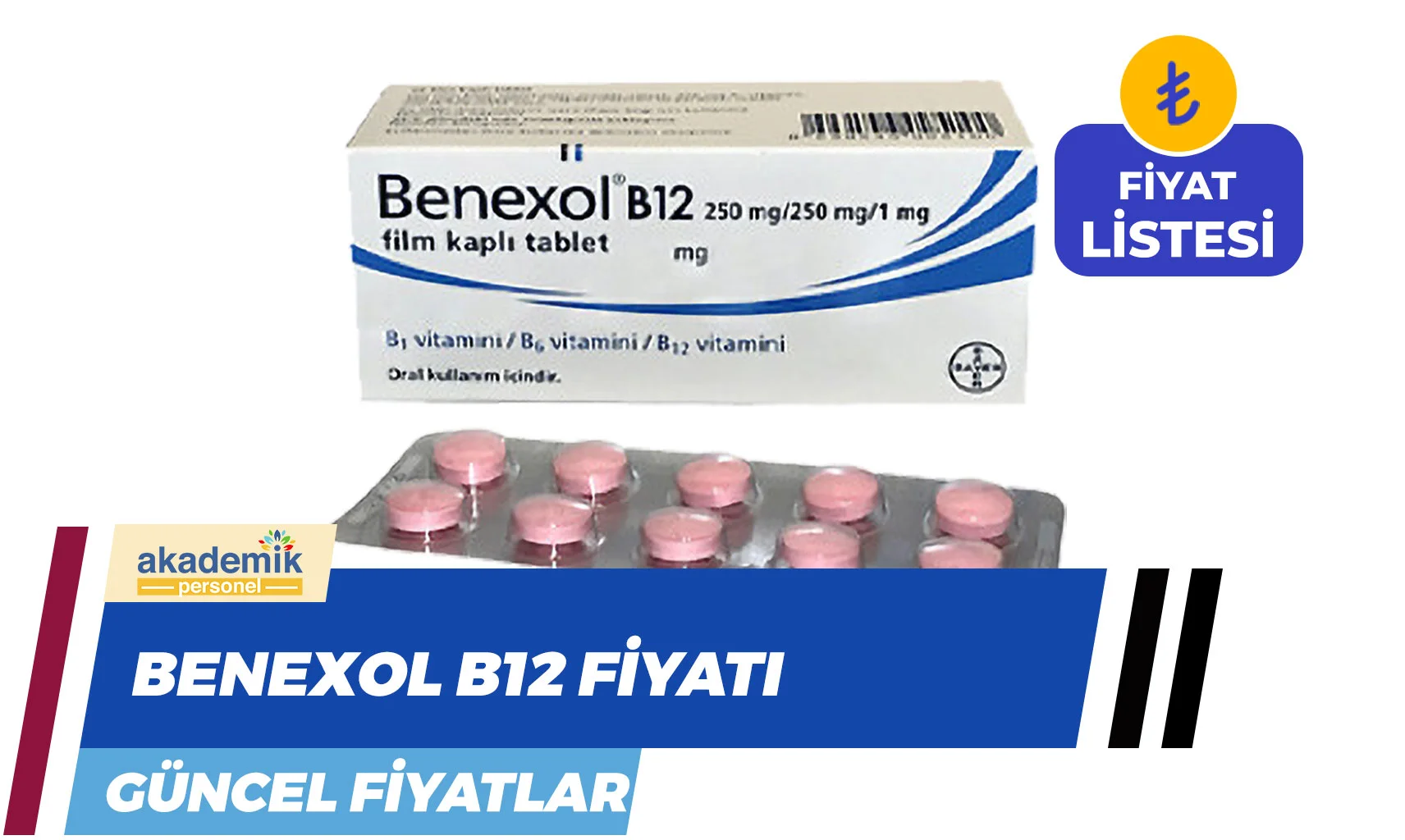 2023 Benexol B12 Fiyatı Nedir? Benexol B12 250 Mg Fiyatı