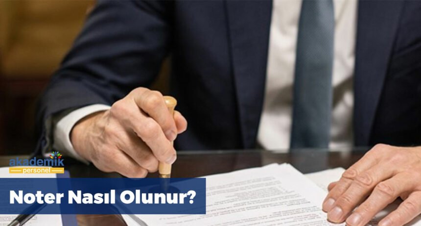 Noter Nasıl Olunur? 1. 2. Noter Olma Şartları!